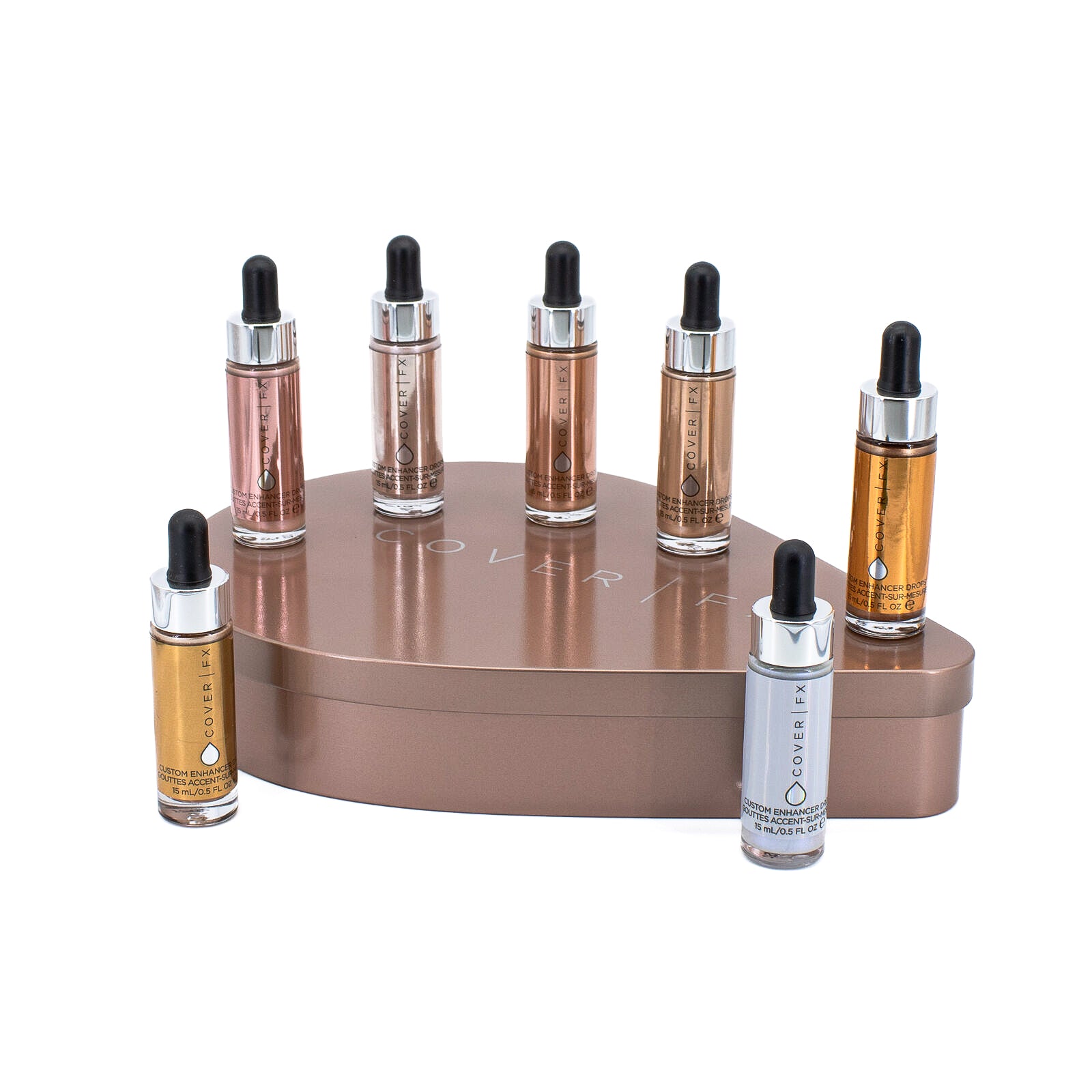 COVER FX Custom Enhancer Drops Vault Set 0.5oz X 7 - New | This is ...